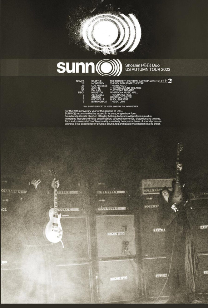 Sunn O))) Embark on Shoshin (初心) Duo Tour, Announce 25th Anniversary Demo – SUNN O)))